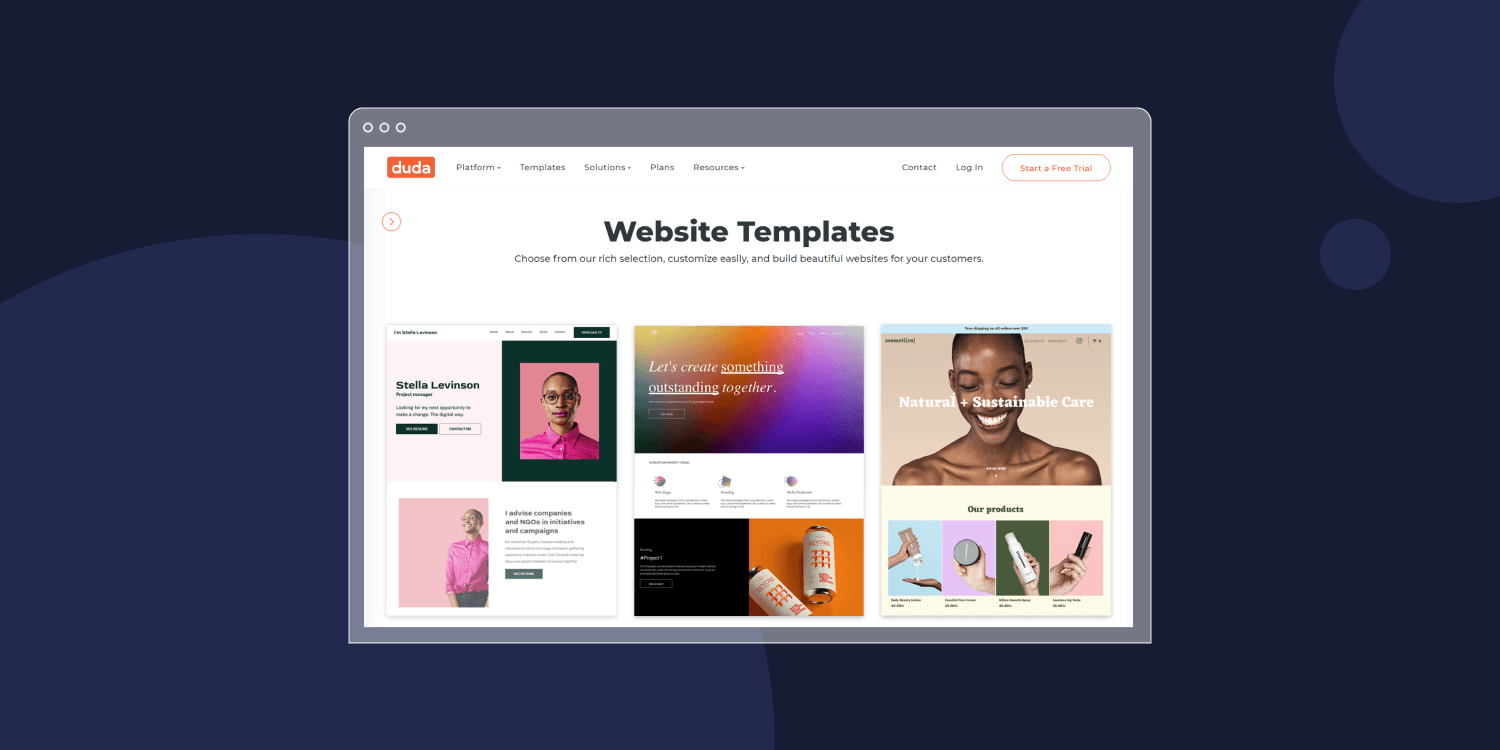 How to make a website from scratch store